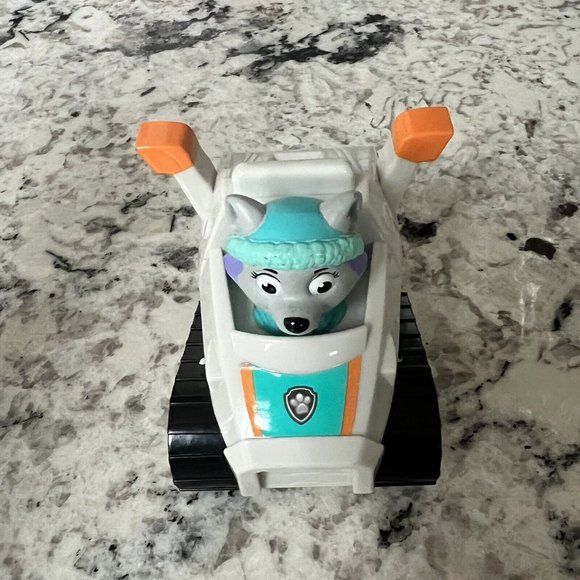 Toys | Paw Patrol Rescue Racer Everest Snowmobile Vehicle | Poshmark